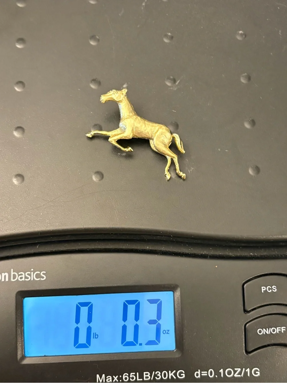 Jewelry | Vtg Gold Tone Horse Pin Brooch Running Gallop Brushed Satin ...